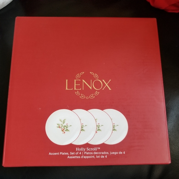 Lenox | Dining | Lenox Holly Scroll Accent Plate | Poshmark